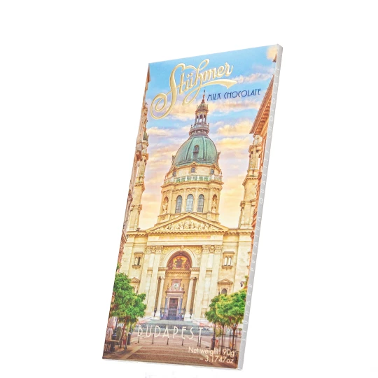 Milk chocolate Budapest 90g (Basilica) | Stühmer